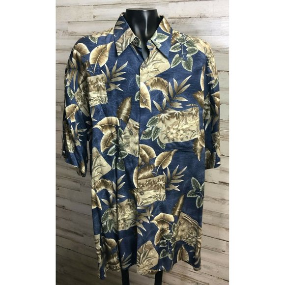 Hawaiian | Shirts | Mens Campia Moda Sz Medium Hawaiian Style Shirt 0 ...